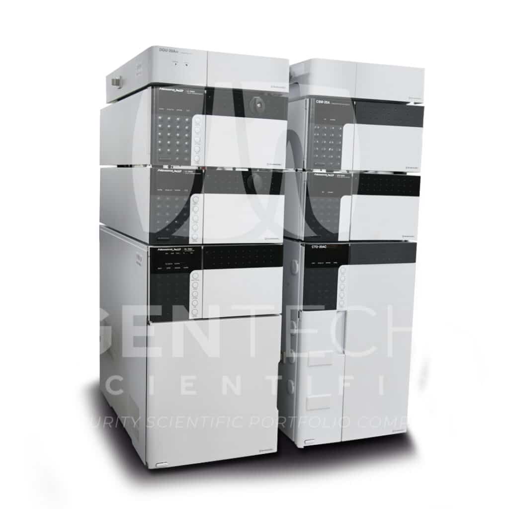 Shimadzu 20/30 LC System with PDA Detector - GenTech Scientific