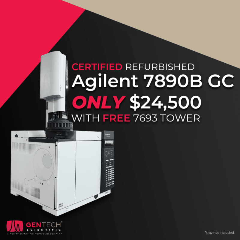 Agilent 7890B GC with 7693 Autosampler | GenTech Scientific