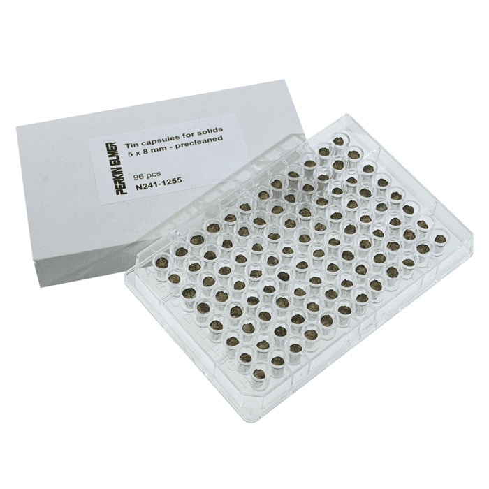 Standard Tin Capsule Kit, Pkg.96 - GenTech Scientific