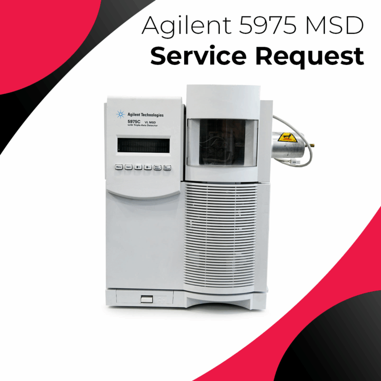 Agilent 5975 MSD: Service Request - GenTech Scientific